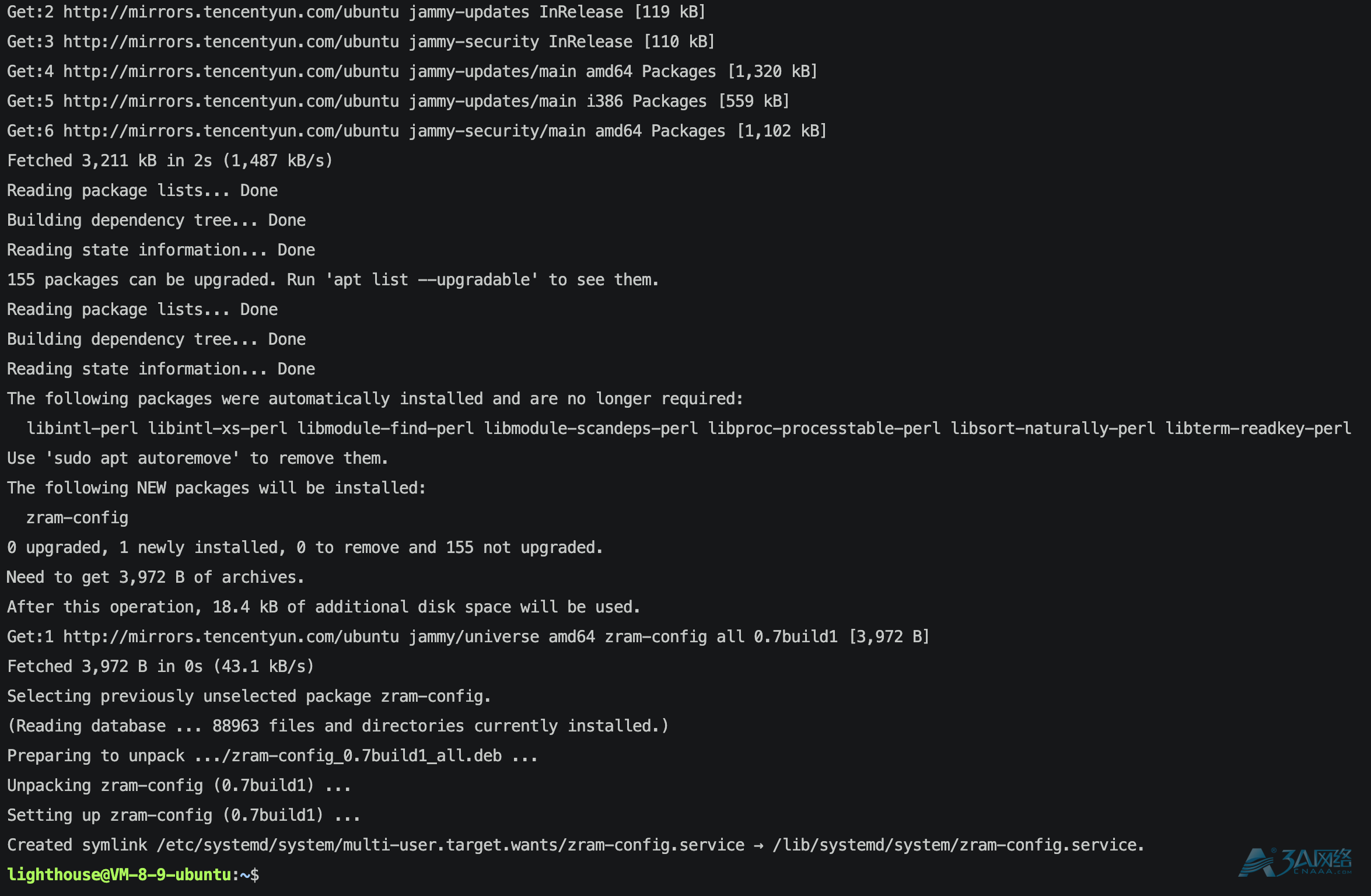 Linux 内存优化 配置 Zram_3A网络资讯门户
